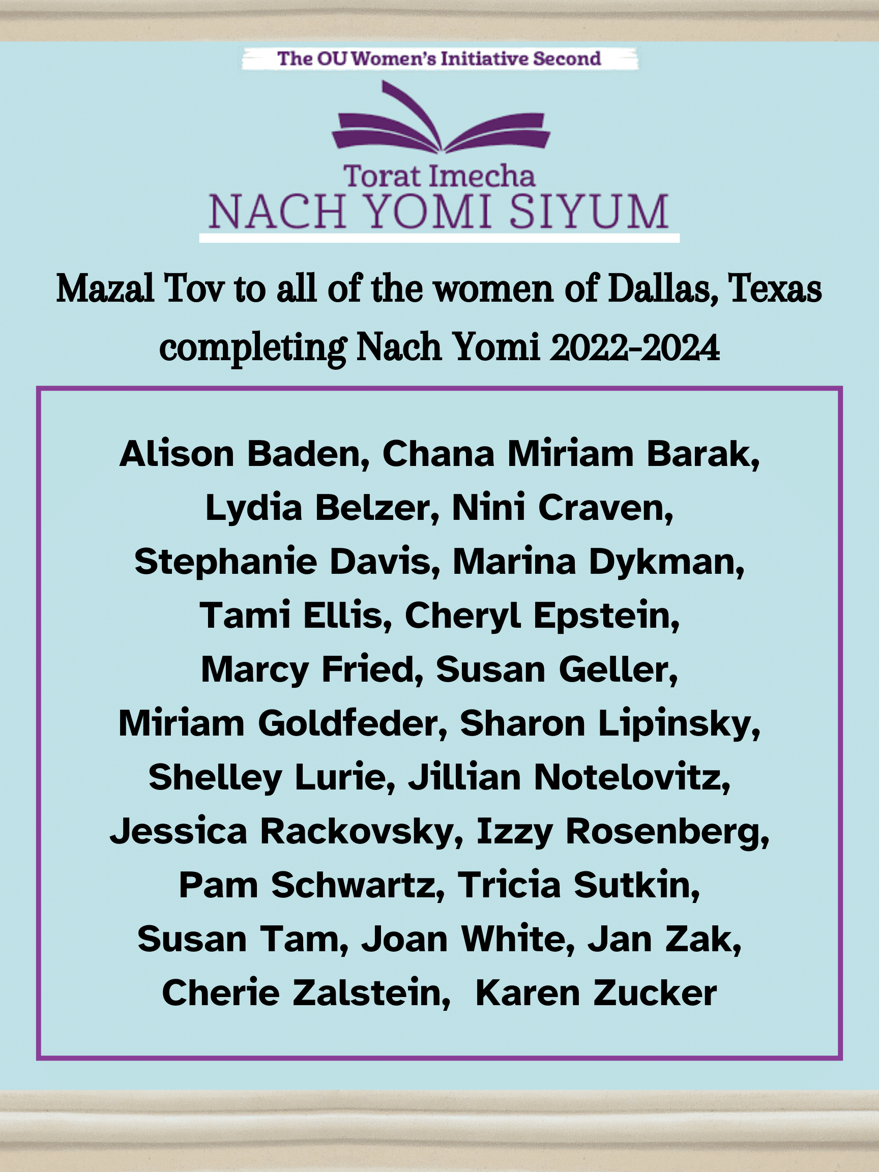 Nach Shabbos In Dallas - DOJLife.com 2024